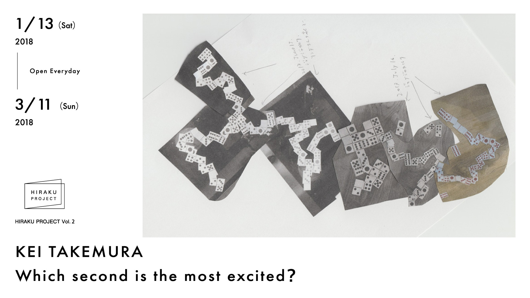 HIRAKU PROJECT VOL.2 Which second is the most excited? | EXHIBITION | Pola Museum of Art